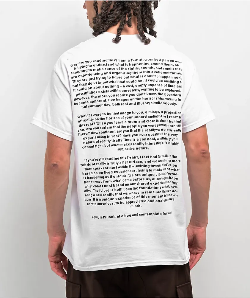 Dogecore Txt White T-Shirt | Hamilton Place