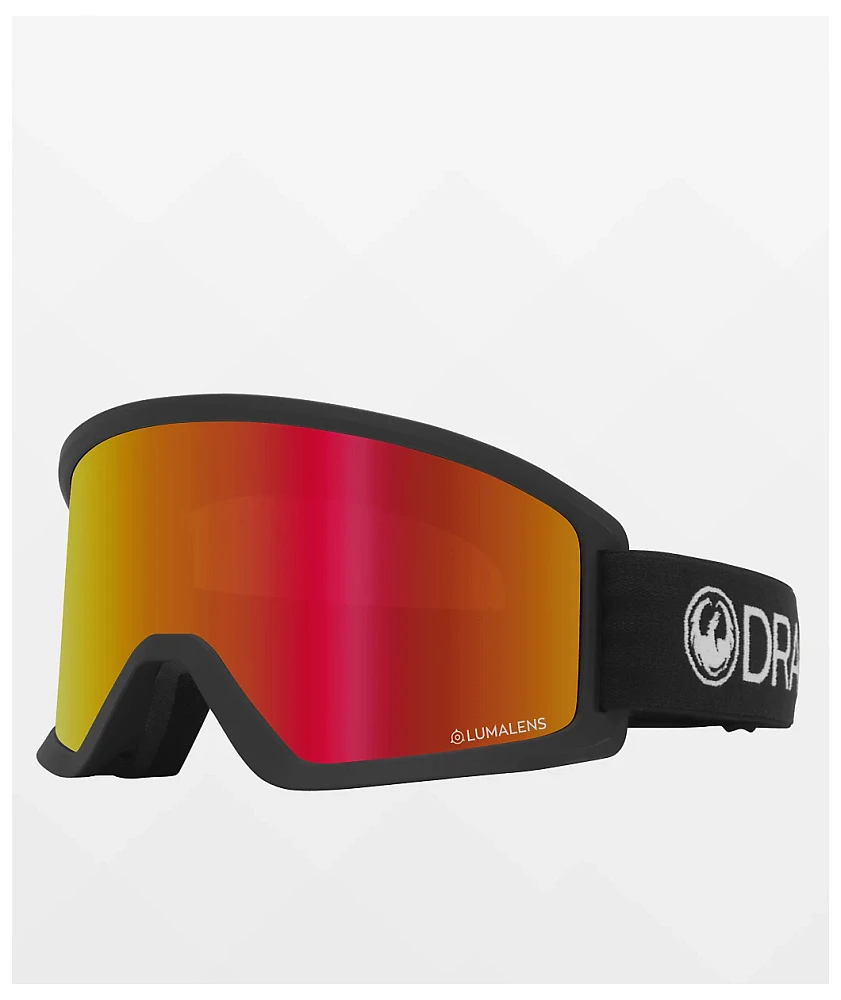 Dragon DX3 OTG Lumalens Red Ion Snowboard Goggles | Hamilton Place