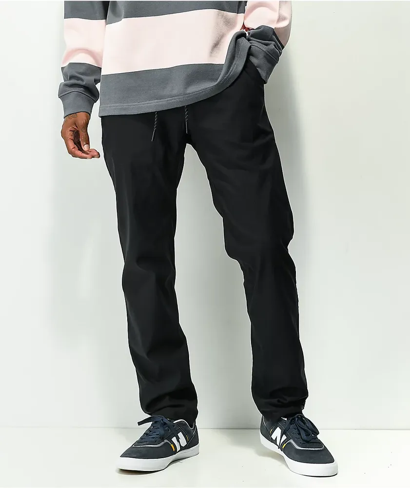 Dravus Mapped Black Pants | Hamilton Place