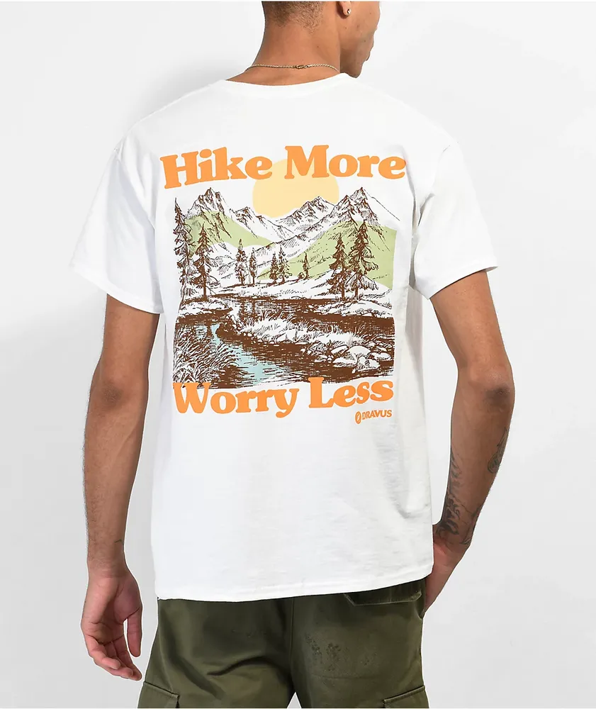 Dravus Worry Less White T-Shirt | Hamilton Place