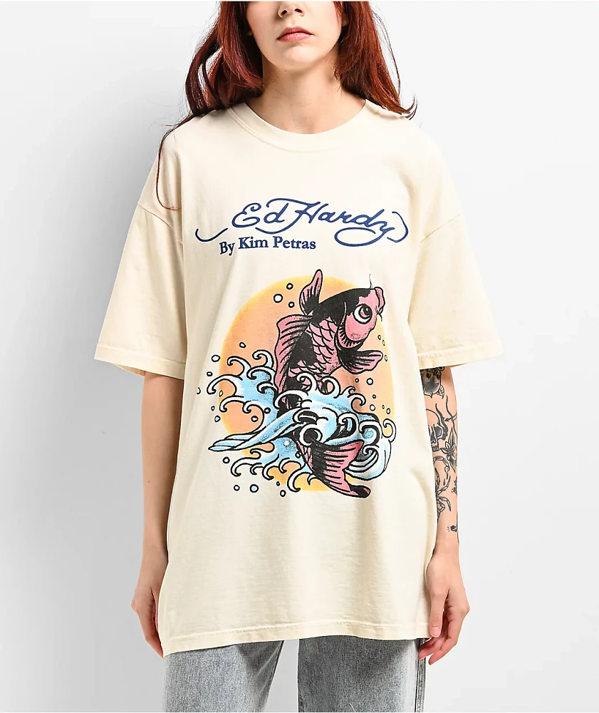 Ed Hardy x Kim Petras Koi Oversized T-Shirt | Mall of America®