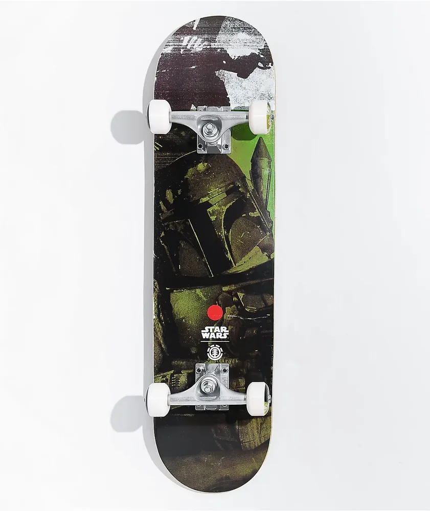Element x Star Wars Boba Fett 7.75" Skateboard Complete | CoolSprings ...