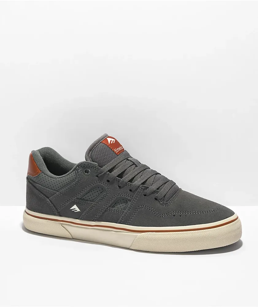 Emerica Tilt G6 Grey & Tan Skate Shoes | Hamilton Place