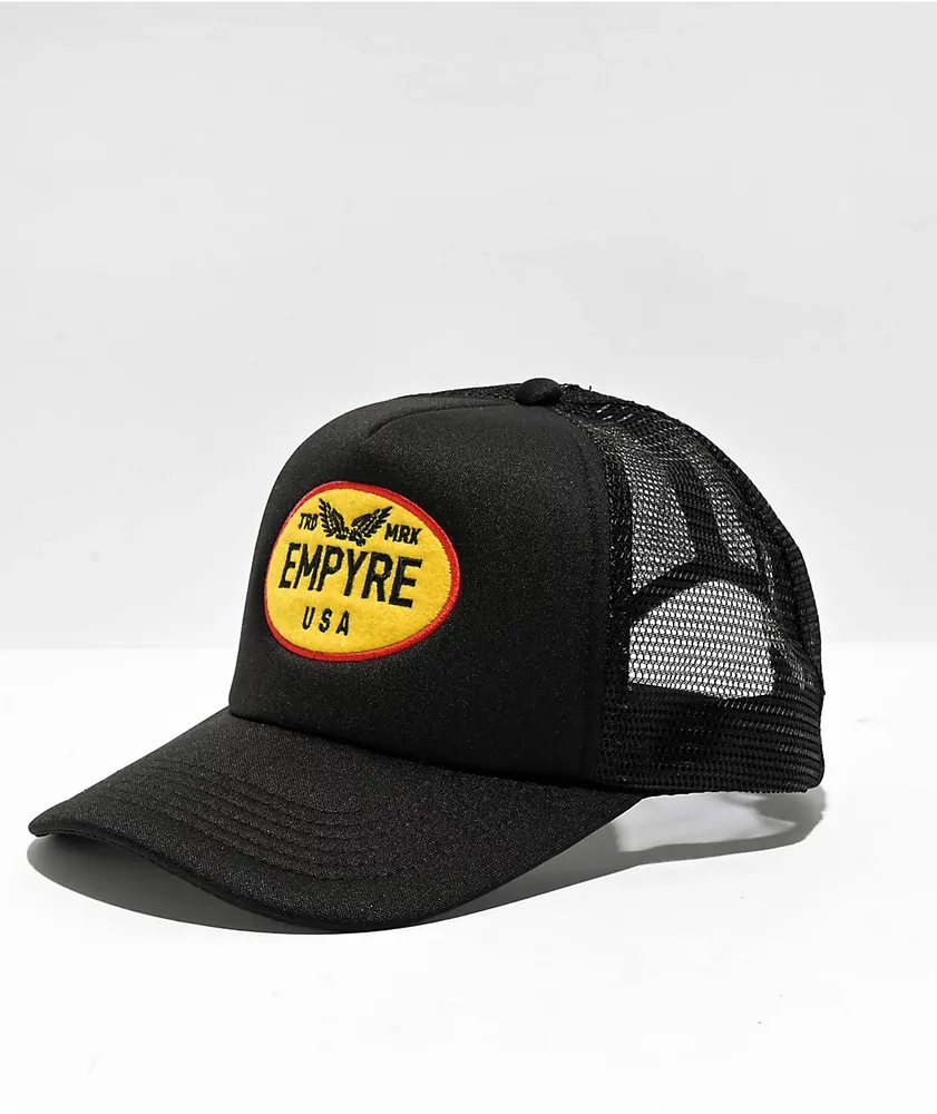 Empyre Clutch Black & Yellow Trucker Hat | Hamilton Place