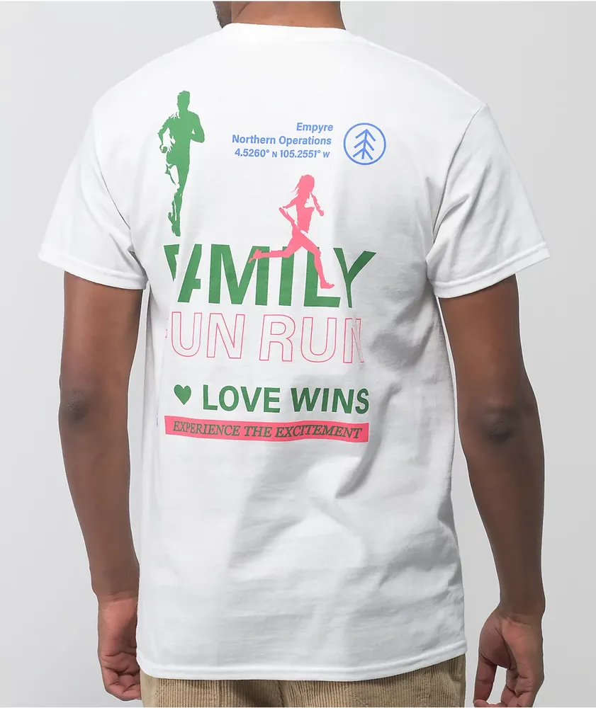 Empyre Fun Run White T-Shirt | Hamilton Place