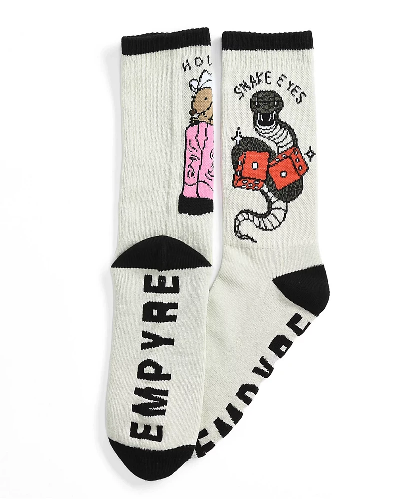 Empyre Hank Beige Crew Socks | Mall of America®