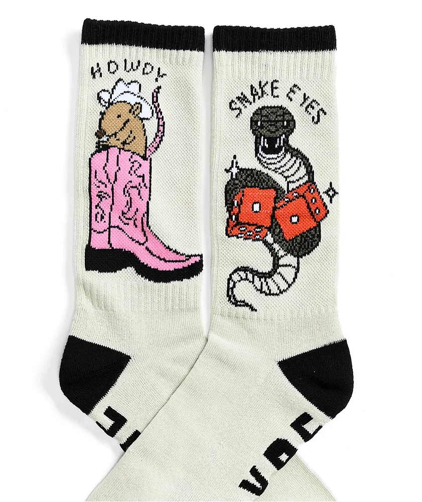 Empyre Hank Beige Crew Socks | Mall of America®