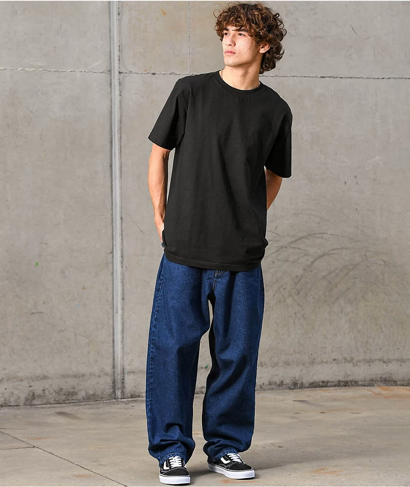 Empyre Ultra Loose Fit Evening Dark Blue Jeans | Mall of America®