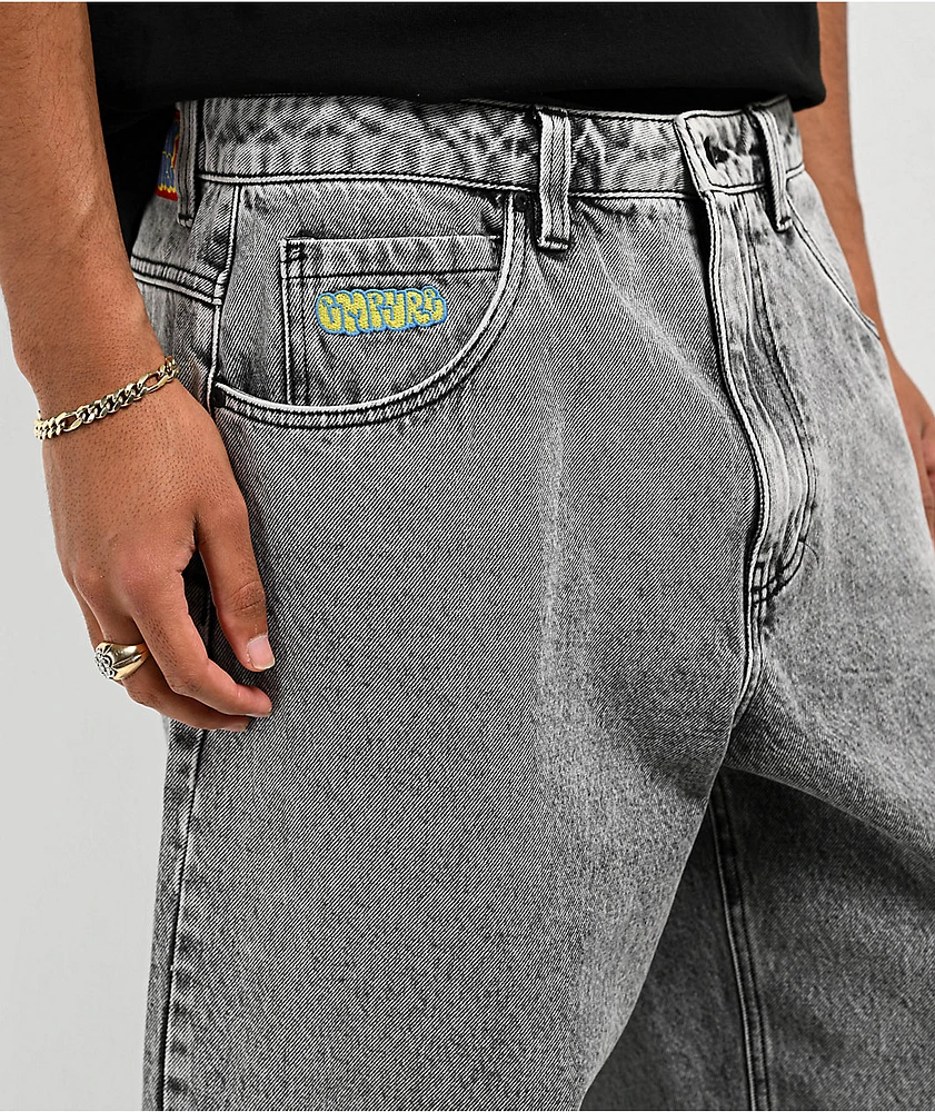 Empyre Ultra Loose Fit Scramble Grey Skate Jeans at Mall of America® in ...