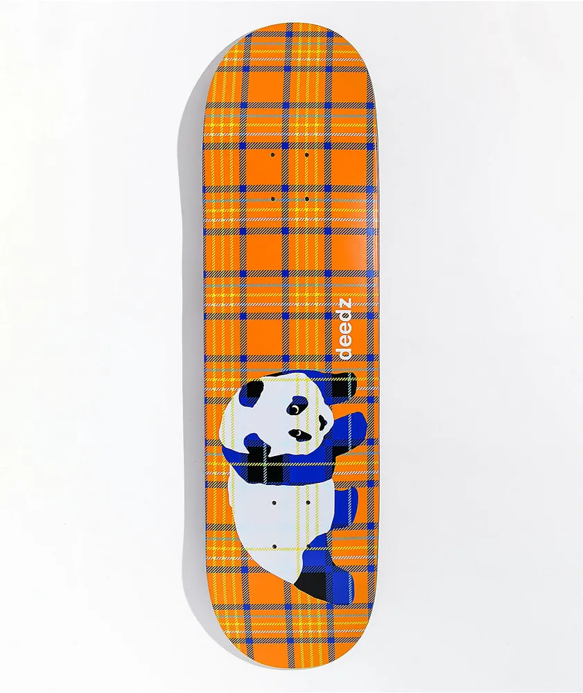 Enjoi Deedz Plaid Panda 8.5" Skateboard Deck | Hamilton Place