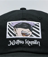 Episode x Jujutsu Kaisen Gojo black Strapback Hat | Hamilton Place
