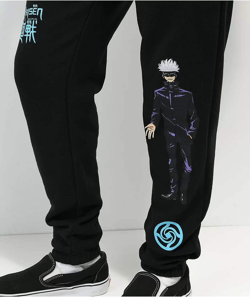 Episode x Jujutsu Kaisen Standing Gojo Black Sweatpants | Mall of America®