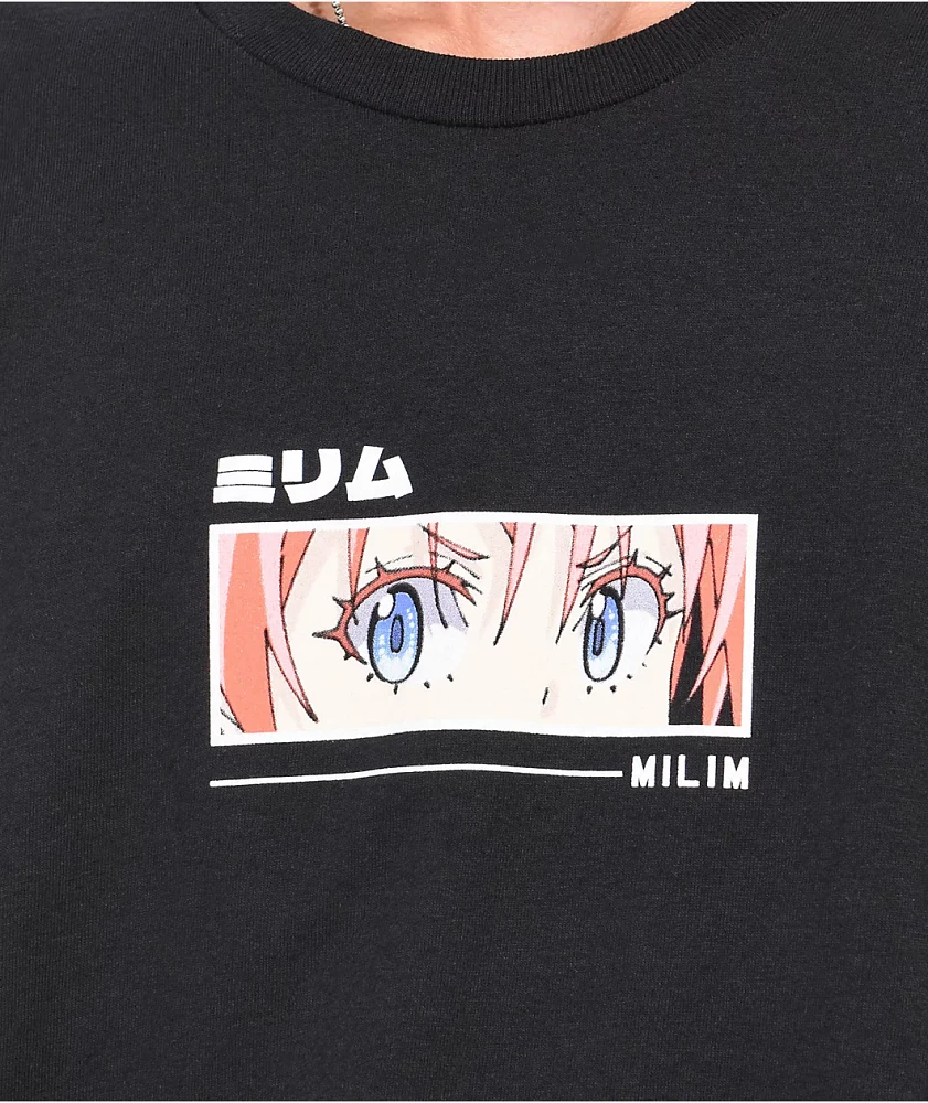 Episode x That Time I Got Reincarnated as a Slime Milim Black T-Shirt ...