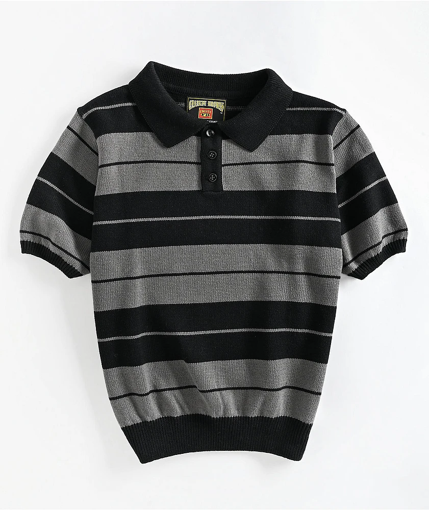 FB County Kids Charlie Brown Black & Grey Polo Shirt | Hamilton Place