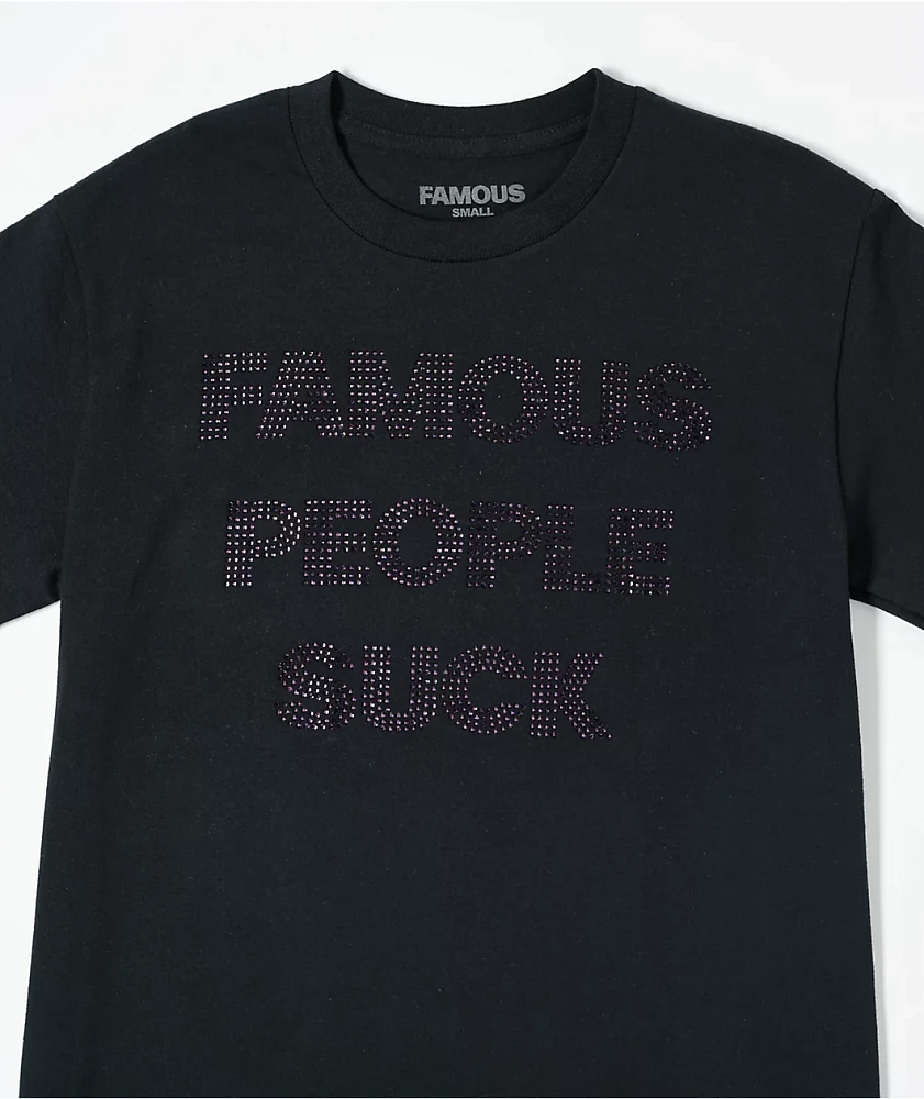 Famous Stars & Straps Famous People Suck Black T-Shirt | Mall of America®