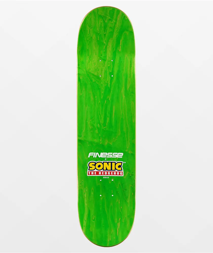 Finesse x Sonic the Hedgehog Red Rings 8.0" Skateboard Deck at Mall of ...