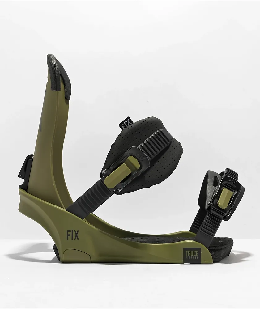 Fix Truce Army Green Snowboard Bindings 2023 | Mall of America®