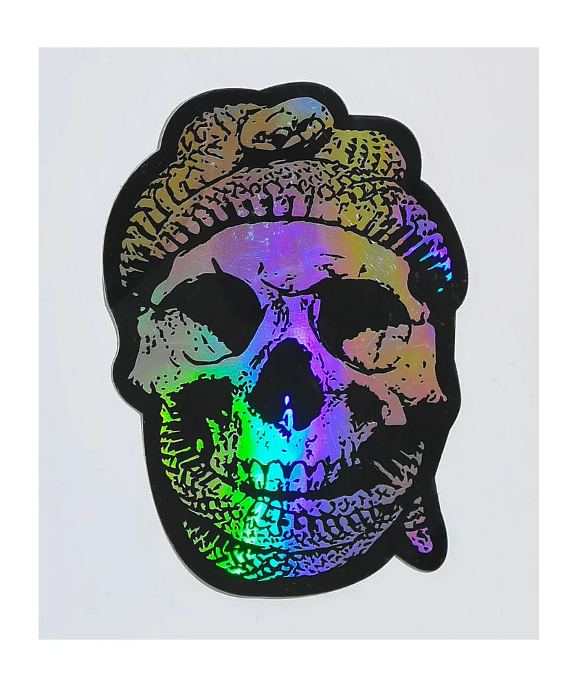 Flying Coffin Snake Skull Sticker | Hamilton Place