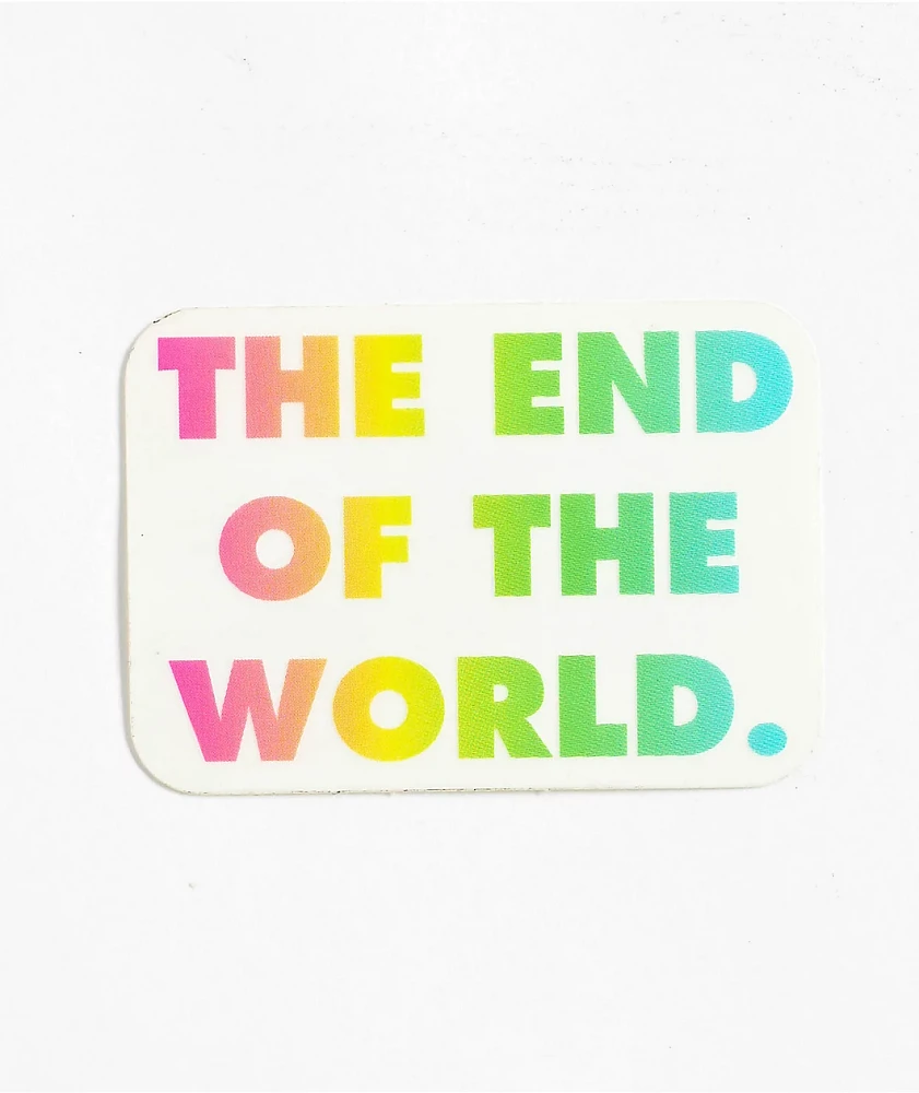 Flying Coffin The End Sticker | Hamilton Place