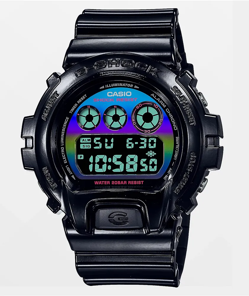 G-Shock DW6900RGB-1 Black & Multi Watch | Hamilton Place