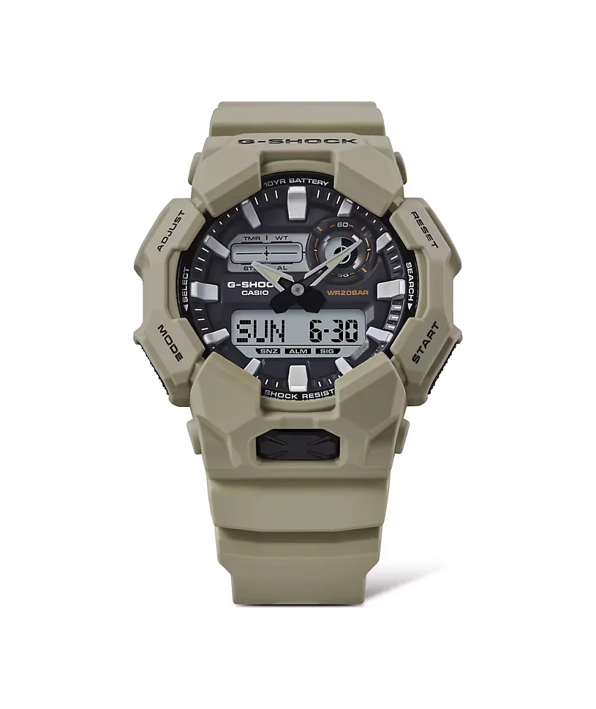 G-Shock GA010-5A Tan & Black Analog & Digital Watch | Mall of America®