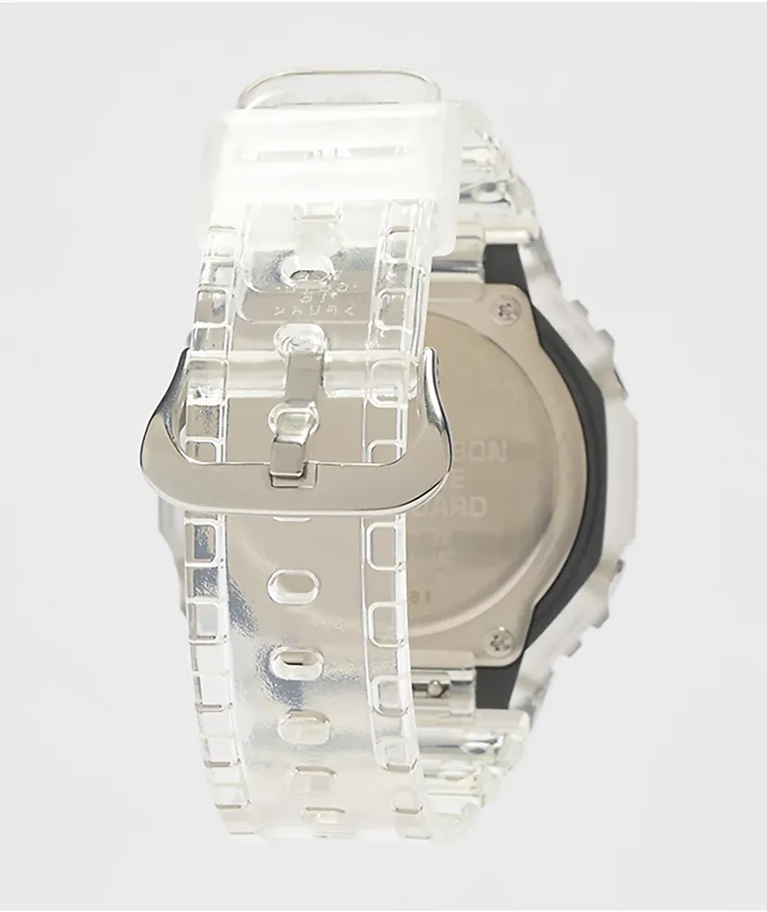 G-Shock GA2100 Clear & White Analog Watch | Mall of America®