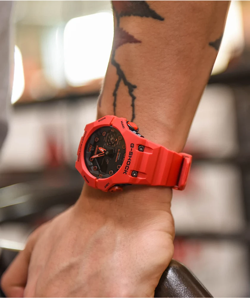 G-Shock GAB001-4A Red & Black Digital & Analog Watch | Mall of America®