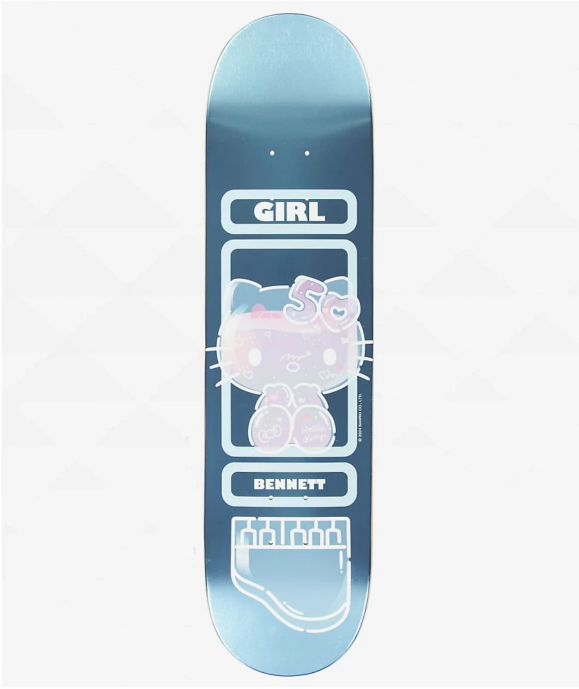 Girl x Hello Kitty Bennett 50th Anniversary 8.0" Skateboard Deck at ...
