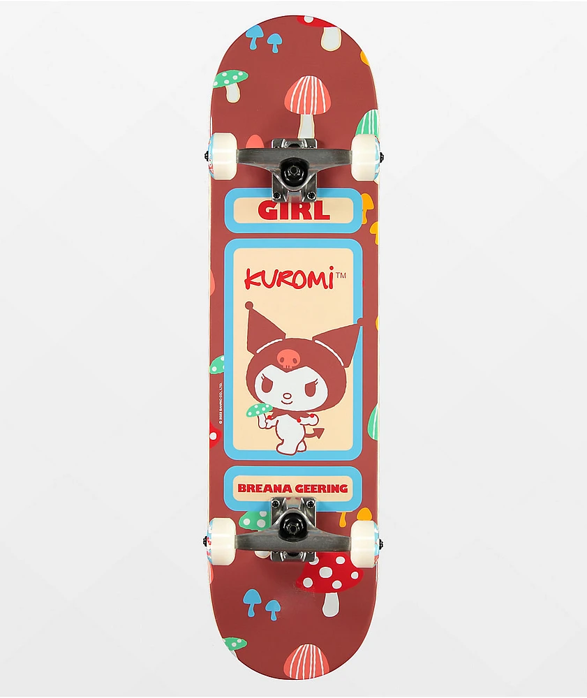 Girl x Hello Kitty Geering Kuromi 8.0" Skateboard Complete | Hamilton Place