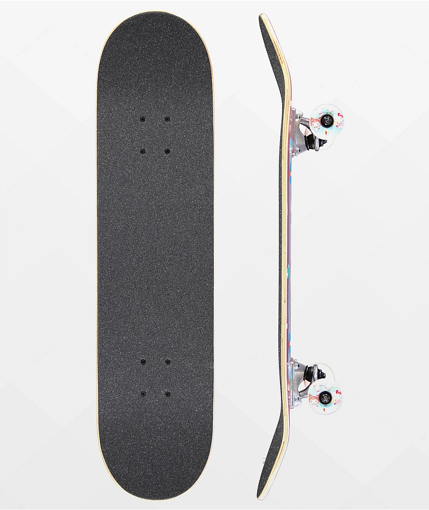 Girl x Hello Kitty and Friends Geering Kuromi 7.75" Skateboard Complete ...