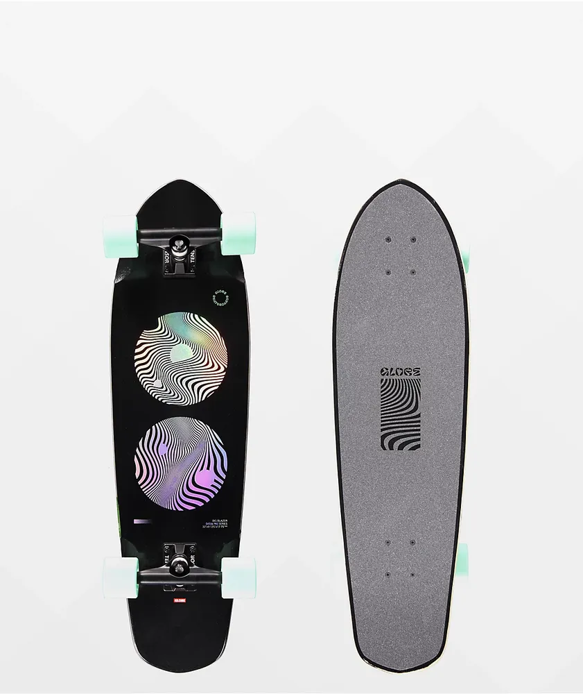 Globe Big Blazer 32" Blue & Green Cruiser Skateboard Complete ...
