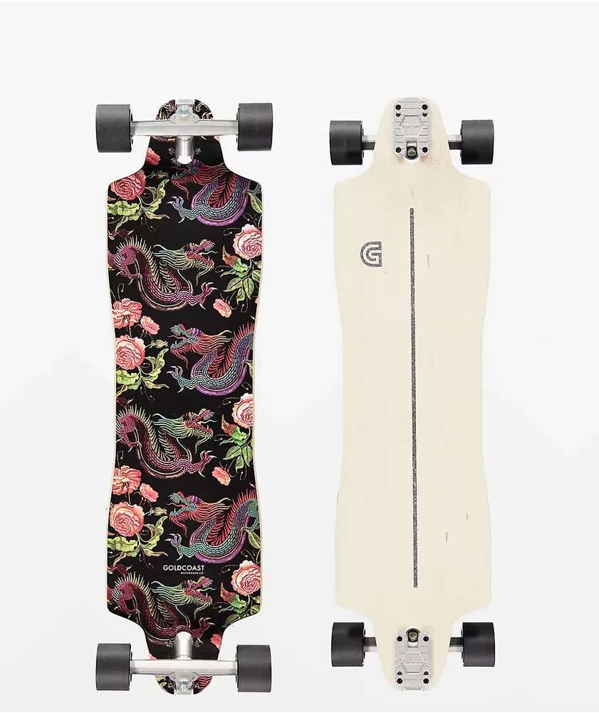 Gold Coast Fiery Rose 36" Drop Through Sport Longboard Complete ...