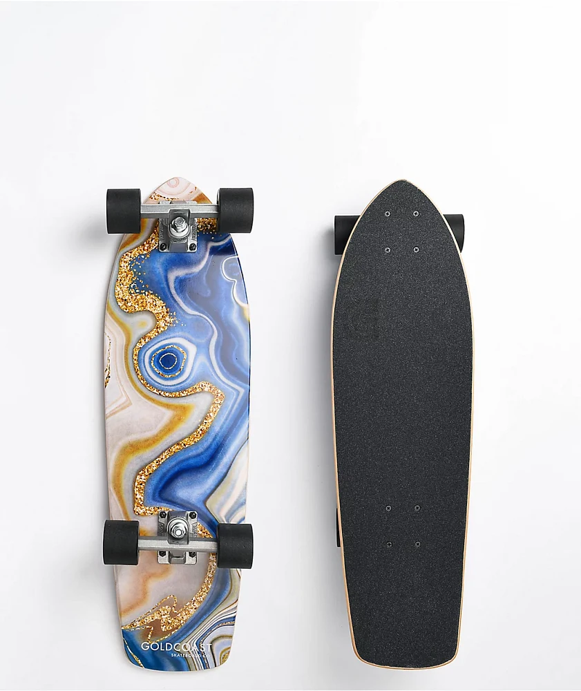 Gold Coast Geode 28" Cruiser Skateboard Complete | Hamilton Place