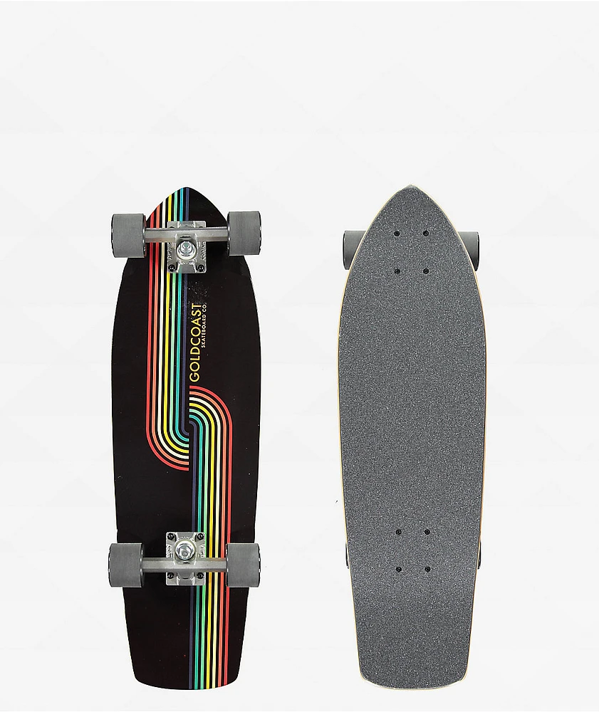 GoldCoast Retro 28" Cruiser Skateboard Complete | Arden Fair