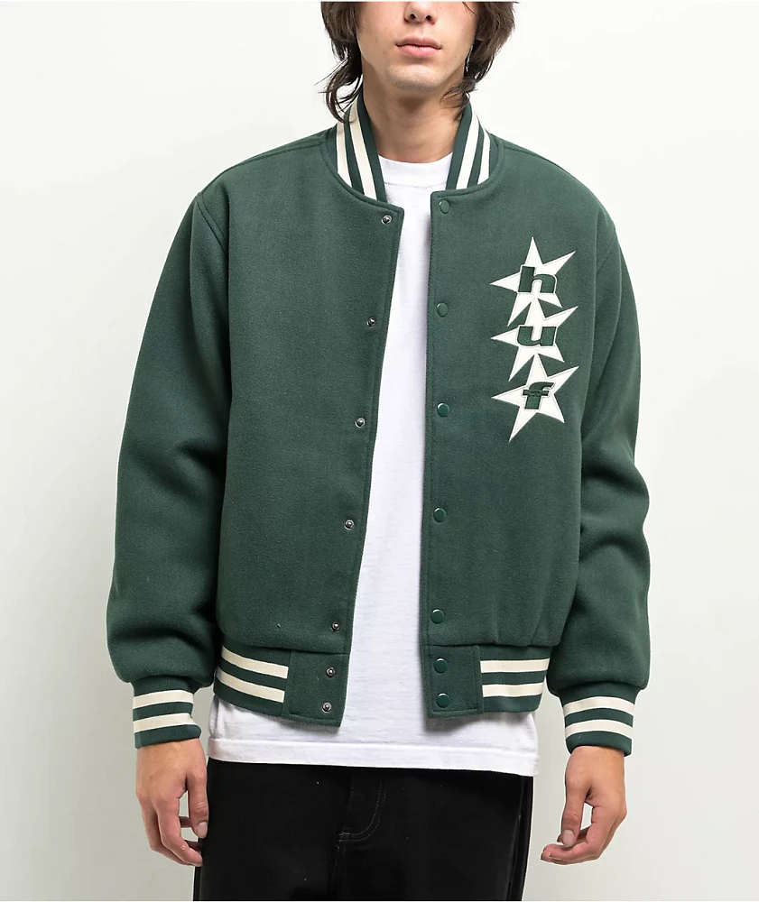 HUF All Star Green Varsity Jacket | Mall of America®