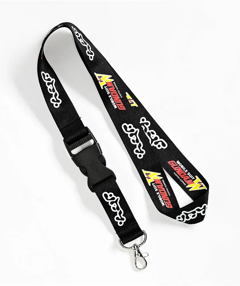 HUF x Mobile Suit Gundam Wing Black Lanyard | Hamilton Place