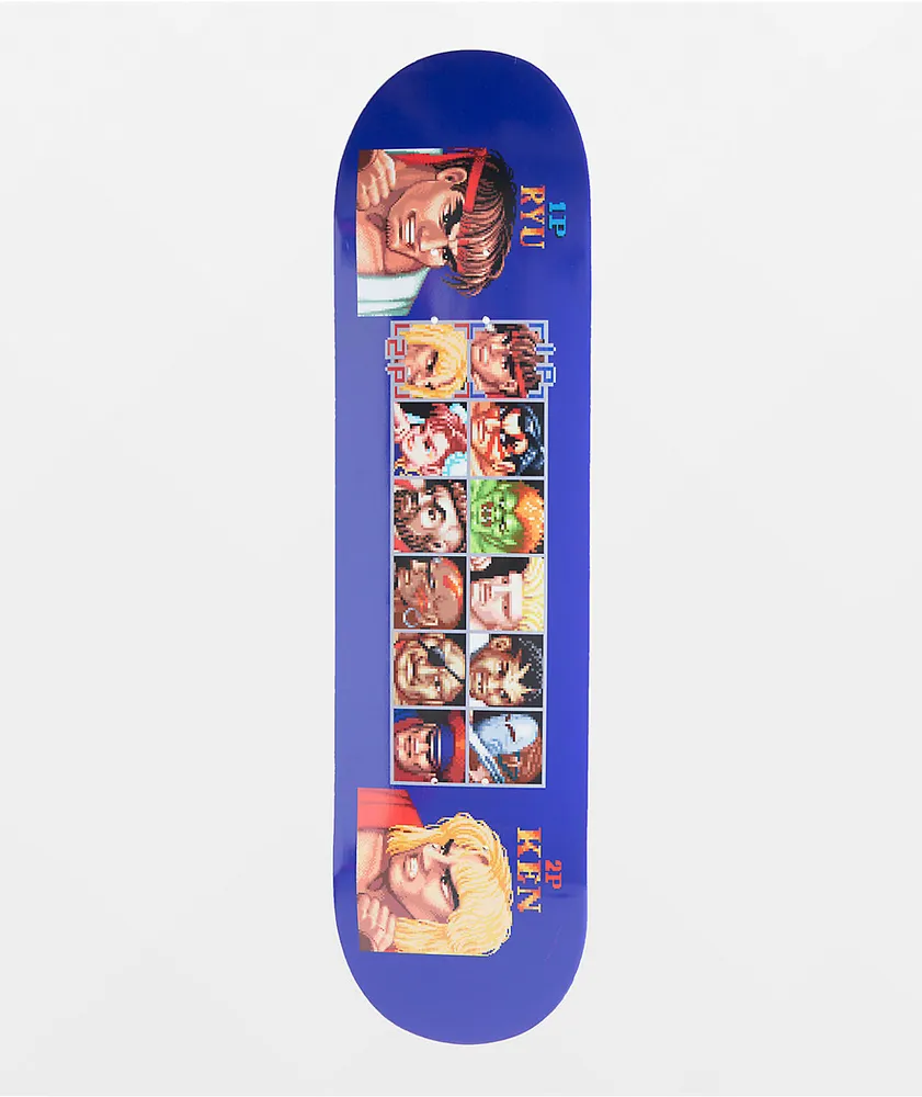 HUF x Street Fighter Players Select 8.25" Skateboard Deck at Hamilton ...