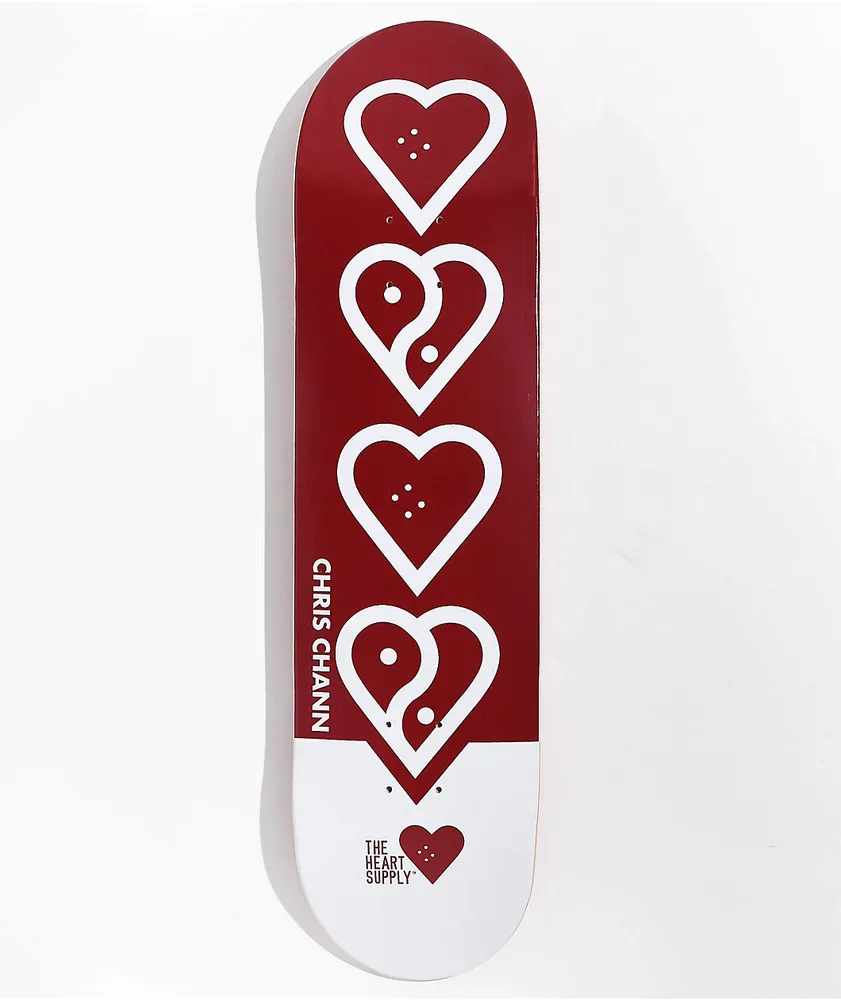 The Heart Supply Heart Supply Chann Balance 8.0" Skateboard Deck ...