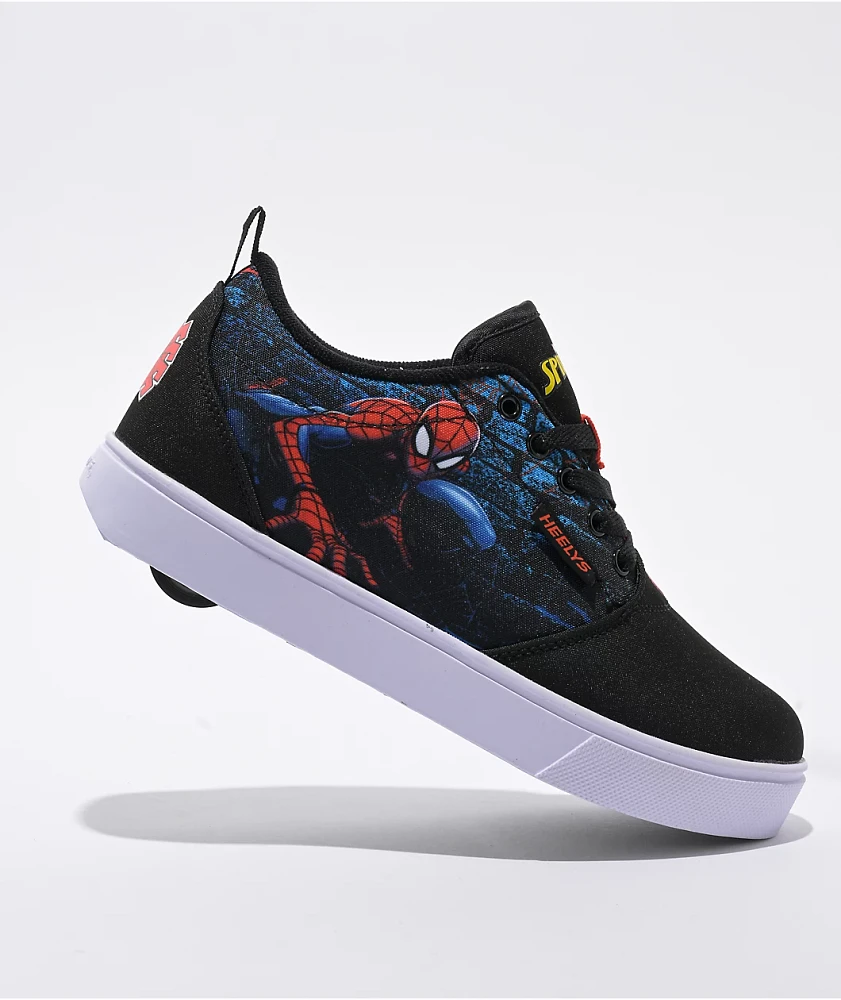 Heelys x Marvel Spider-Man Kids Pro 20 Black Shoes | Mall of America®