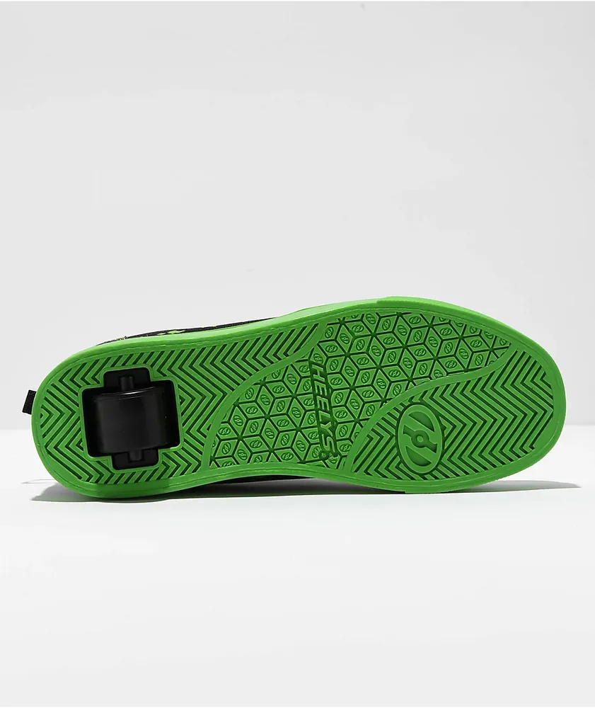 Heelys x Minecraft Creeper Pro 20 Black & Green Shoes | Mall of America®