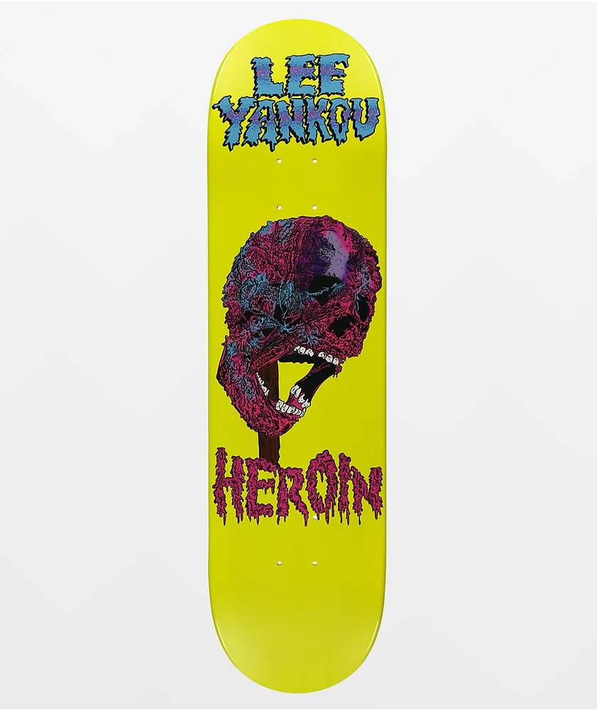 Heroin Yankov Face Melter 8.25" Skateboard Deck | Hamilton Place