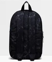 Herschel Supply Co. Settlement Mid Black Marble Backpack | Hamilton Place