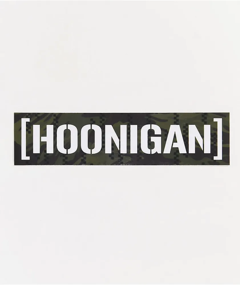 Hoonigan Censor Bar Camo Sticker | Hamilton Place