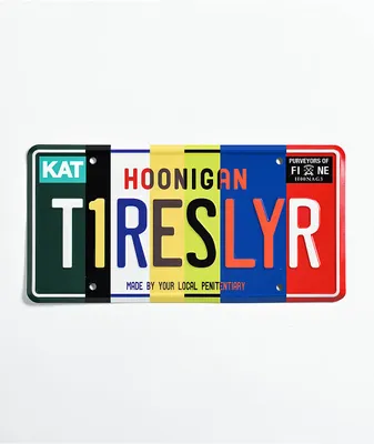 Hoonigan Sunset License Plate | Hamilton Place