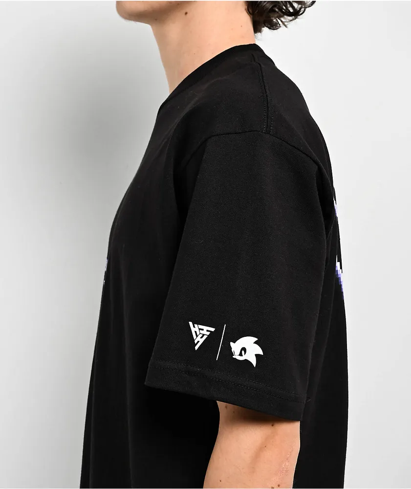Hypland x Sonic The Hedgehog Try Again Black T-Shirt | Mall of America®