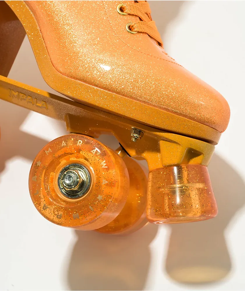 Impala x Marawa Sparkle Orange High Heel Rollerskates | Mall of America®