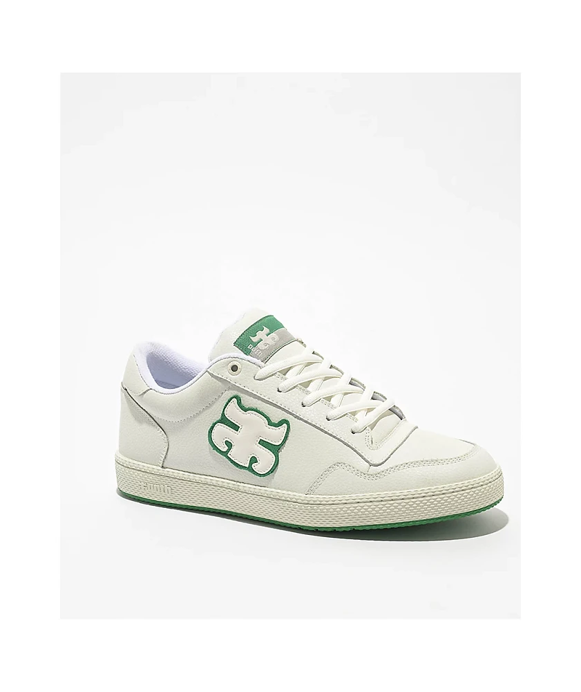 Ipath 1985 White & Green Skate Shoes | Arden Fair