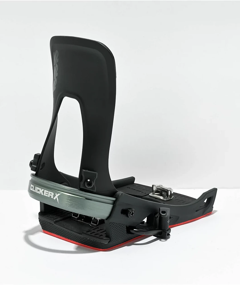K2 Men's Clicker X HB Black Snowboard Bindings 2024 | Hamilton Place