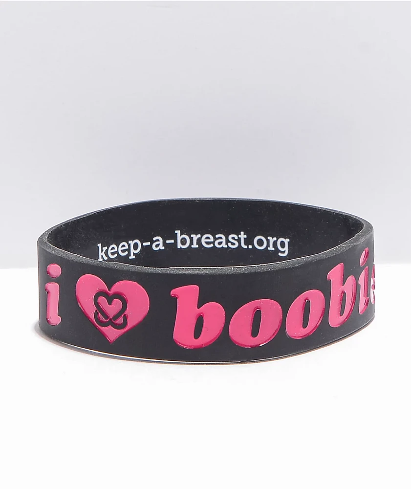 I Heart Boobies Bracelet