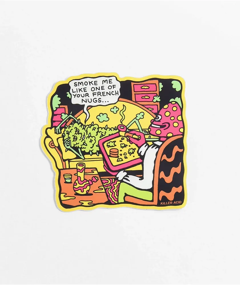 Killer Acid Hightanic Sticker | Hamilton Place